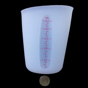 Silicone Resin Mixing Beakers | Reuseable 250ml, 500ml